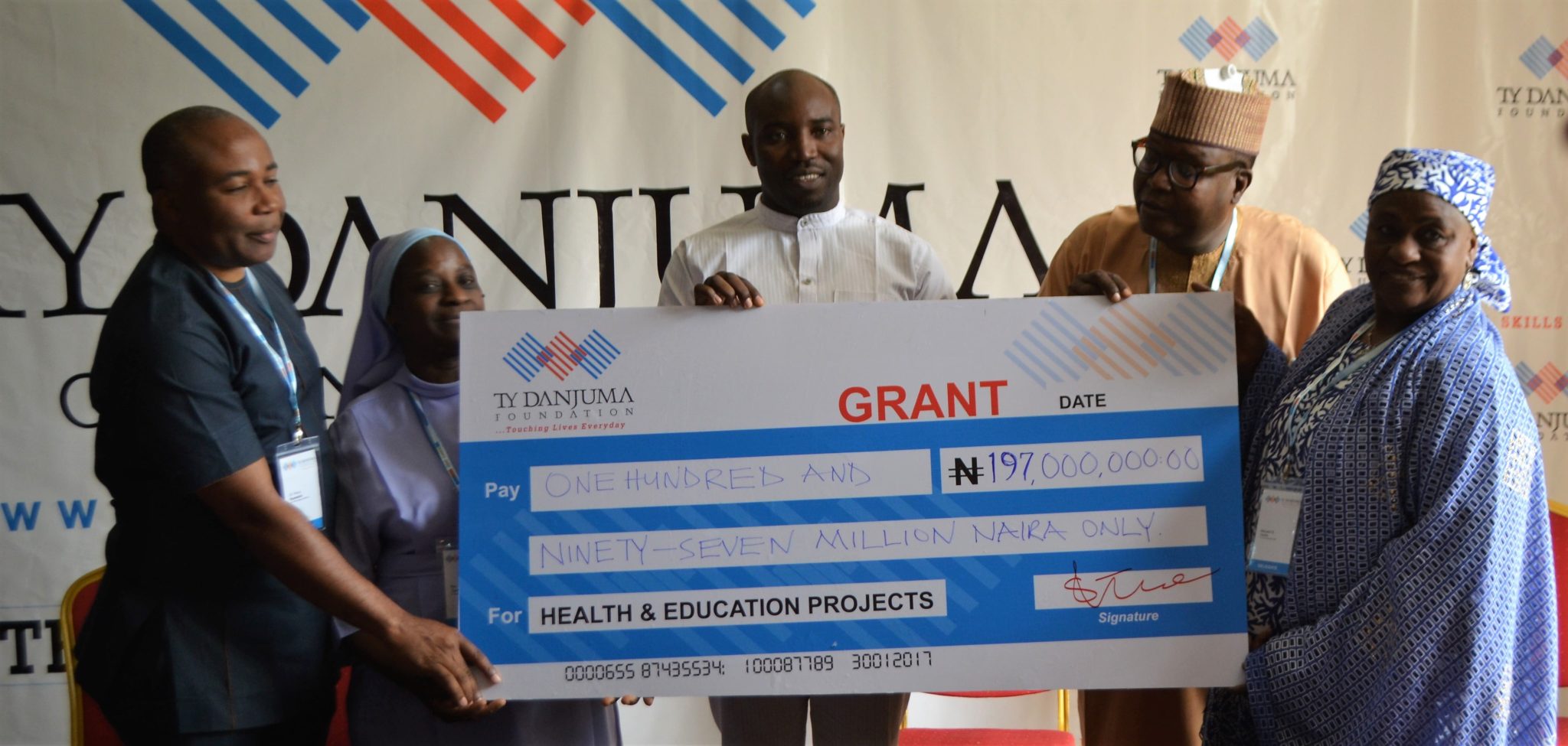 TY Danjuma Foundation Disburse Grants to Fund Health and Education ...